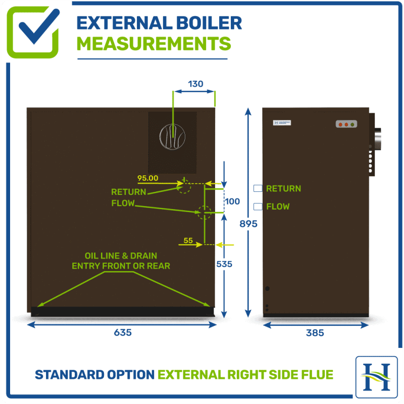 Tuscan External Condensing Oil Boiler | Hounsfield Boilers